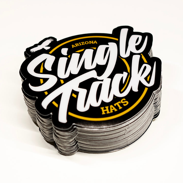 Custom Die Cut Stickers - Premium Vinyl Sticker Printing – Single Track ...